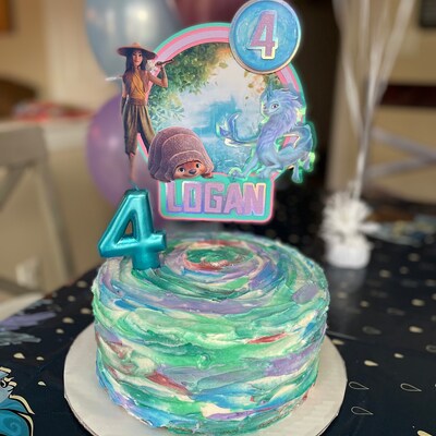 Raya Cake Topper, Raya and the Last Dragon, Raya and the Last Dragon ...