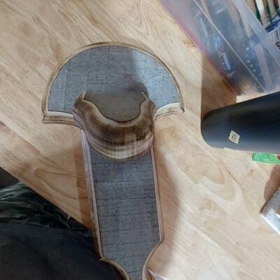 Barnwood European Table Mount - Etsy