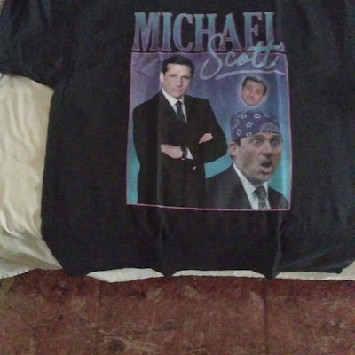Michael Scott Homage T-shirt Tee Top US Office TV Show Retro - Etsy