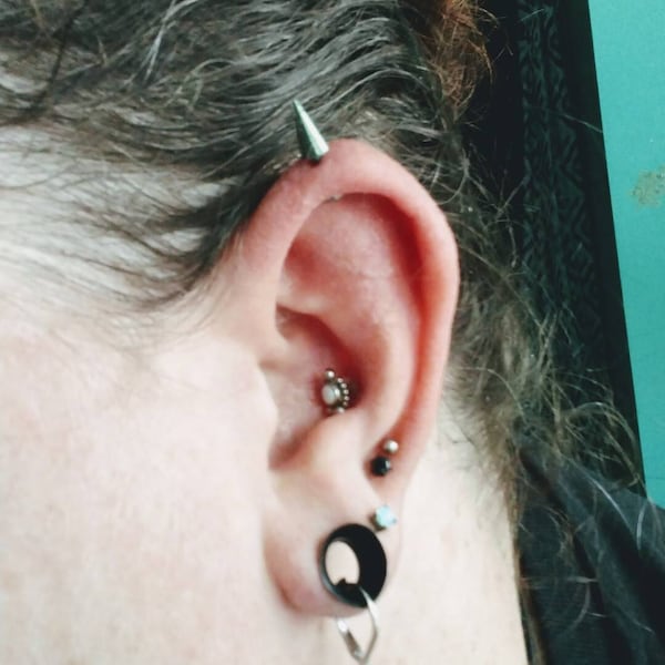 Chain Nose Ring Nose Chain Silver Gold Rose Gold - Etsy