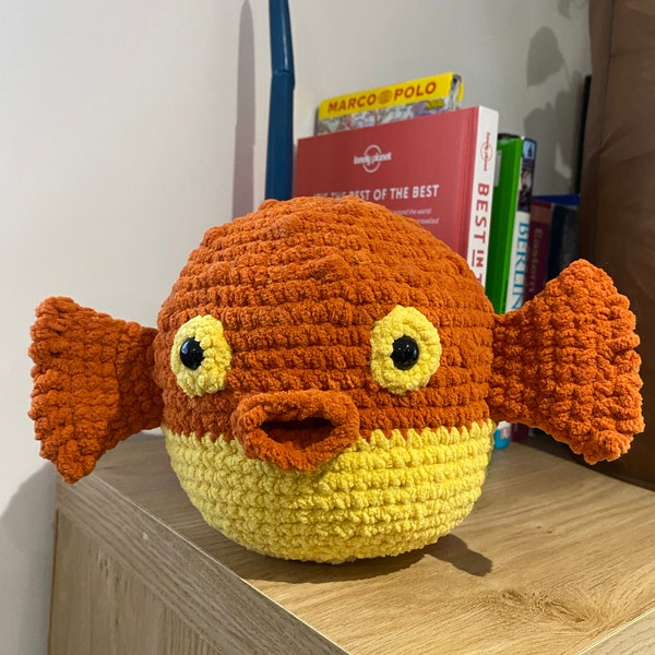Pufferfish Crochet Pattern Amigurumi Blowfish - Etsy