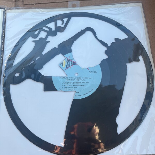 Jazz Record Cut Out - Etsy