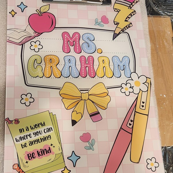 Personalized Teacher Door Sign, Composition Notebook Classroom ...