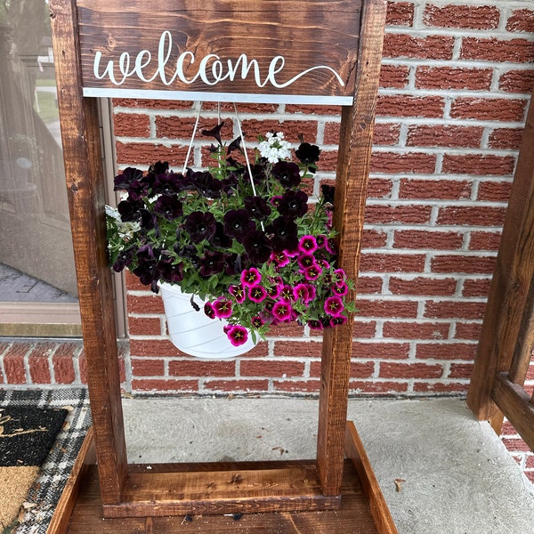 Front Door Welcome Decal, Cute Welcome Sticker Greeting for Home, House ...