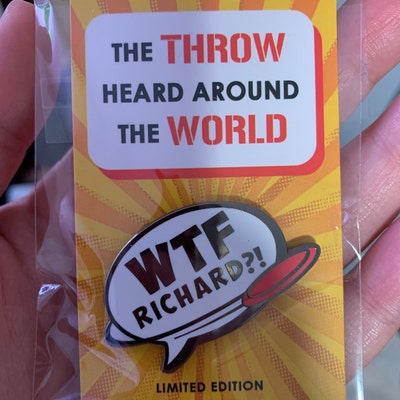 WTF Richard Disc Golf Pin™ High Quality Hard Enamel Pin - Etsy
