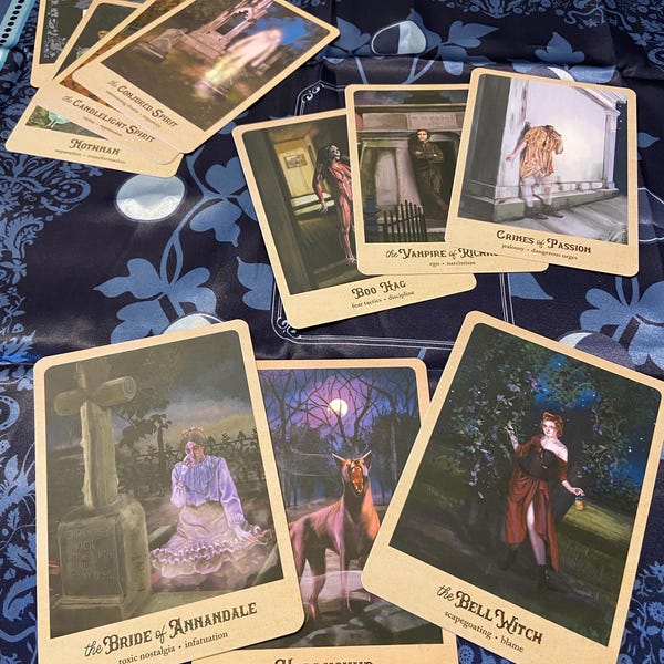 The HAUNTS Expansion Pack for the Southern Gothic Oracle - Etsy