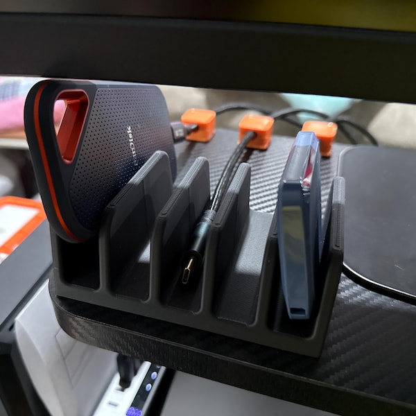 SSD Organizer Stand: 10-slot Solid State Drive Holder, 14 Colors - Etsy