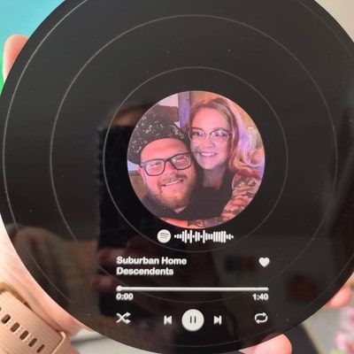 Song Personalized Record Birthday Gift for Her Anniversary Gift for Him ...