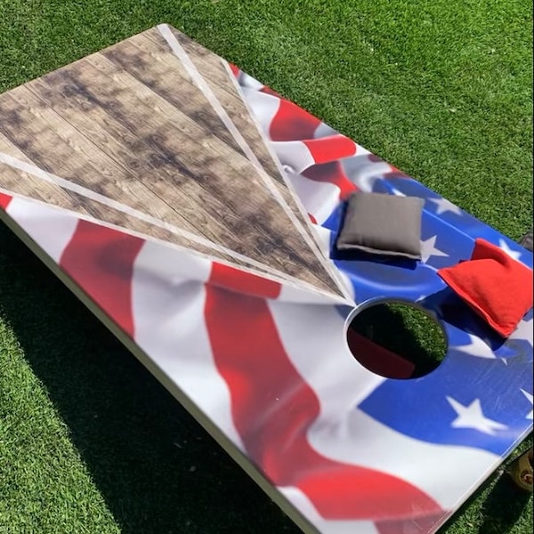 DIY - Mini 12x24 DIY Cornhole Kit - Plain (tops, Frames, Legs, & Leg ...