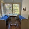 Blue Embroidery Trim, Geometric Pattern Trim, Curtain Trim, Decorative ...