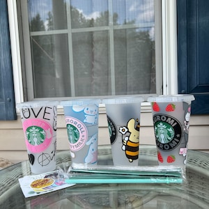 Custom AHS American Horror Story Season Themed Reusable Venti Starbucks ...