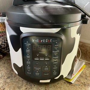 Cow Print Instant Pot Wrap, Power Cooker Wrap, Crock Pot Express Wrap ...