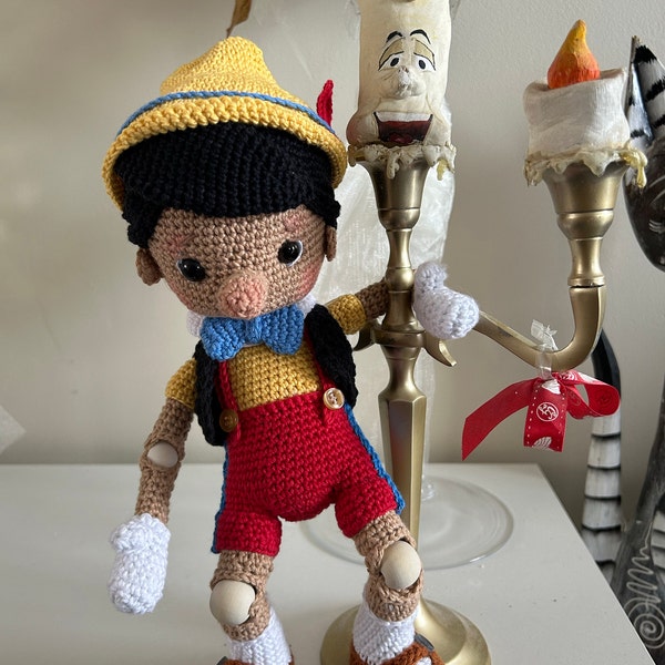 Crochet Pattern for Pinocchio PDF English, France Amigurumi - Etsy Canada