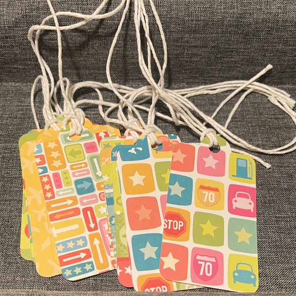Travel Gift Tags, Travel Tags, Map Tags, Map Gift Tags, Party Favor Tag ...