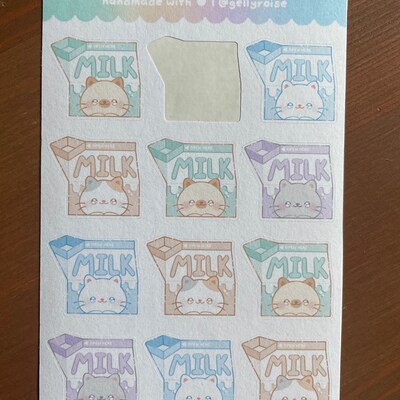 Five More Minutes Sleepy Tiger Waterproof Sticker Big Cat - Etsy