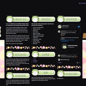 Date and Time Widget for Twitch Streaming / Custom Widget ...