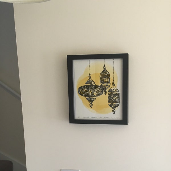 Cubism Colour by Veronica Lamb, Hand Painted Screen Print, Rubiks Cube ...