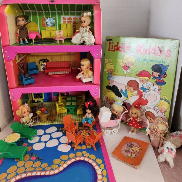 Vintage Kiddle Lou Doll - Etsy