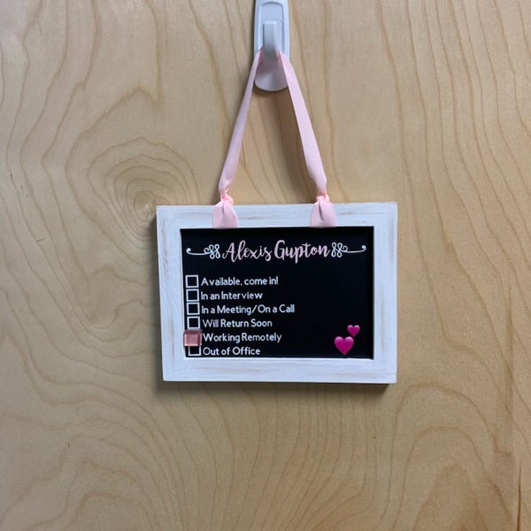 Office Door Sign,stepped Out Sign,we Will Be Back,office Closed Sign ...