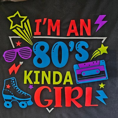 80's SVG, I'm an 80s Kinda Girl SVG, 1990s, Cassette Tape SVG, 80s Girl ...