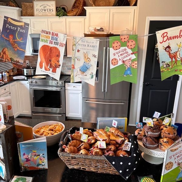 Downloadable 5x9 Inches Storybook Banner/ 24 Designs Bundle - Etsy