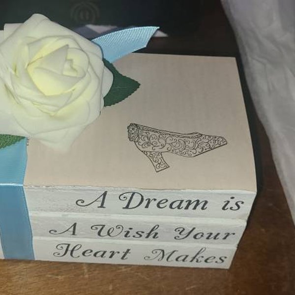 Corpse Bride Inspired Handmade Book Stack Halloween Wedding Tim Burton ...