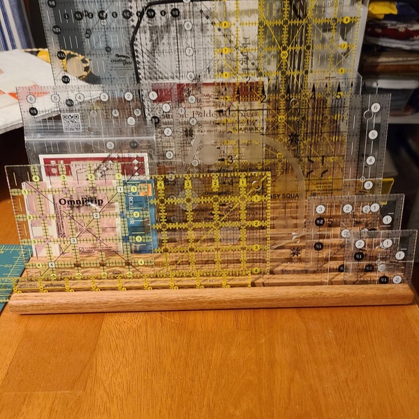 Handmade Quilting Ruler Holder - Etsy