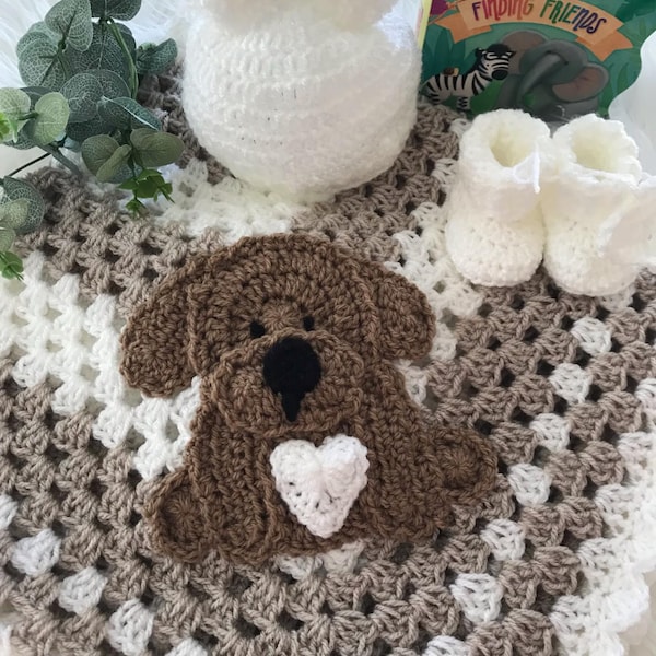 Crochet Pattern - INSTANT PDF DOWNLOAD - Crochet Golden Doodle - Nellas ...