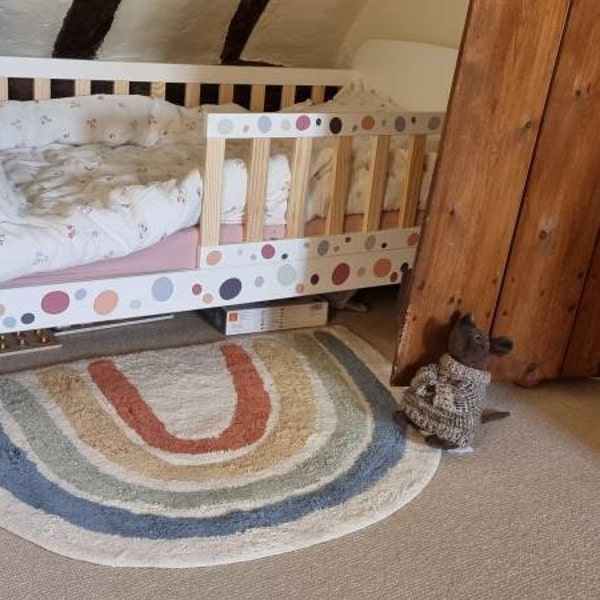 Large Circle Wall Decals, Spot Nursery Stickers, Olive & Clay Boho ...