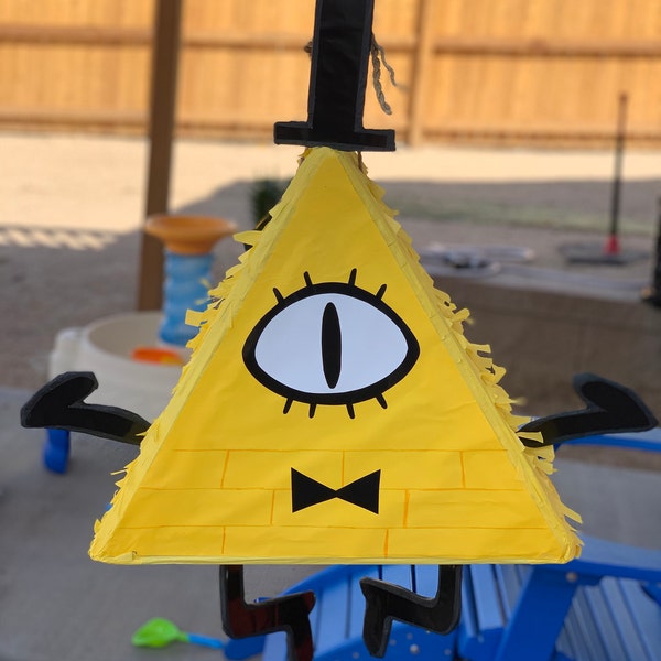Bill Cipher (gravity Falls) Piñata - Etsy