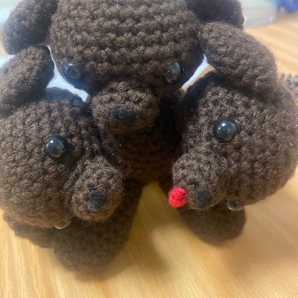 Cerberus Crochet Pattern, Amigurumi Cerberus, Amigurumi Pattern ...