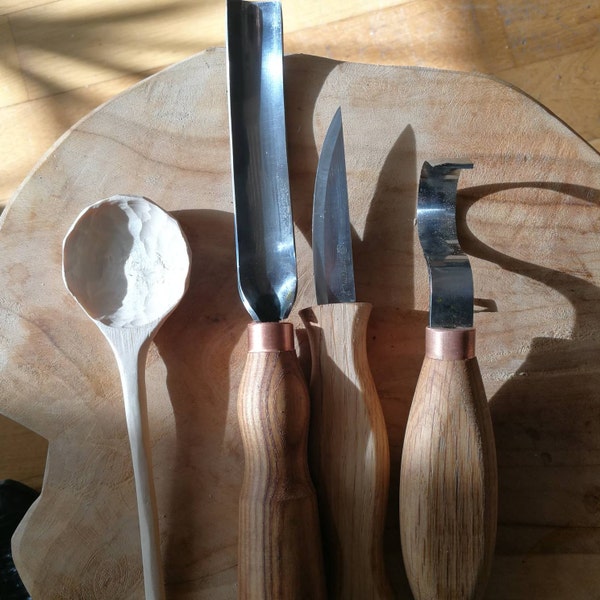 Löffel Schnitzset Holzschnitzwerkzeuge TOP Holzschnitzwerkzeug Set ...