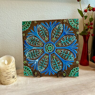 Mandala Wall Art With Spiritual Design / Meditation Art / - Etsy