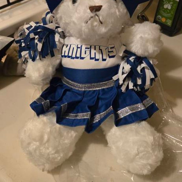 Personalized Cheerleading Plush Bear, Custom All-star Cheer Bears ...