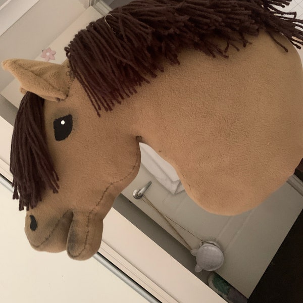 Hobby Horse Sewing Pattern With Tutorial, PDF Download, DIY Stick Horse ...