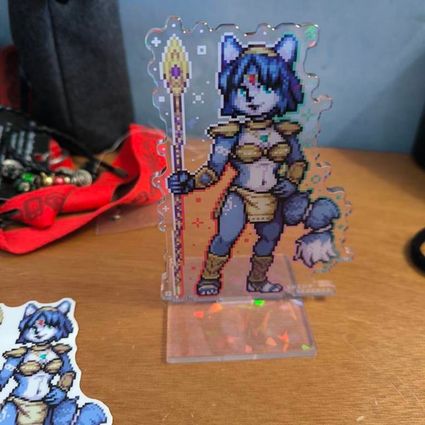 Star Fox Pixel Art Stickers | Premium Matte Vinyl Stickers | Fox ...