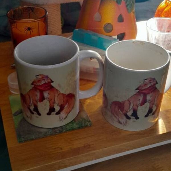 Foxes Sleeping A4 Wall Art Print, Fox Poster Art, Foxes in Winter ...