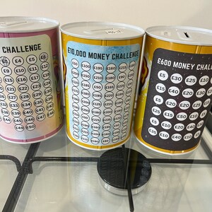 100 Kids Teenage Money Box Tin Sticker Kids Saving Money - Etsy UK