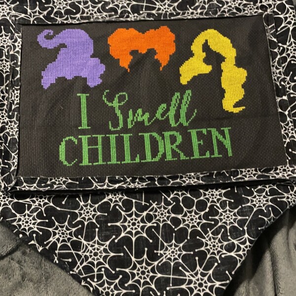 I Smell Children - Halloween Cross Stitch Pattern - Hocus Pocus - Etsy