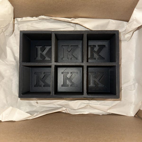 Custom Monogram Ice Cube Molds | Personalized Silicone Ice Trays | 1-6 ...