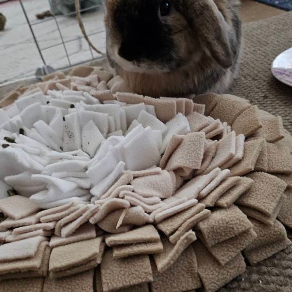 Original Heart Forager Snuffle Mat & Aesthetic Fleece Slow Feeder ...