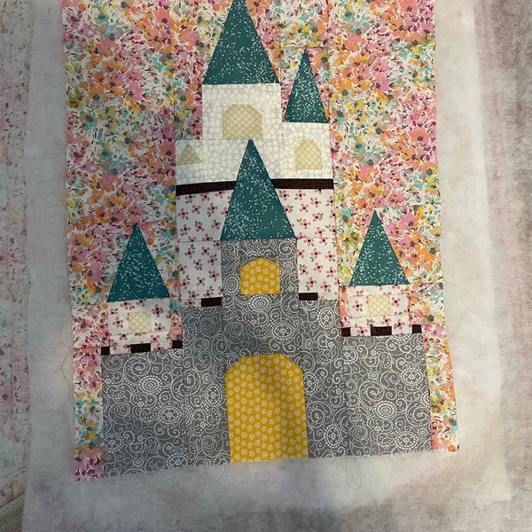 Fairy Tale Castle Quilt Pattern (PDF) - Etsy