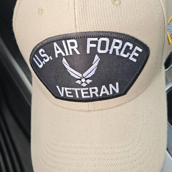 US Air Force Veteran (new Logo) Ball Cap - Choose Your Color - Etsy