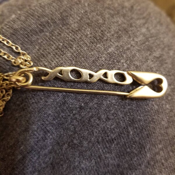 Inspiring Safety Pin by Inspired Pins - BRAVE Pin - Etsy