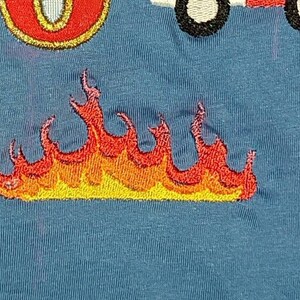 Fire Flames Embroidery Design, Embroidery File, Machine Embroidery ...