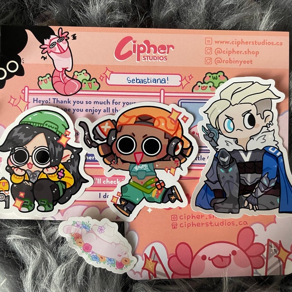 Valorant Sticker Set B! [most Agents!] - Etsy