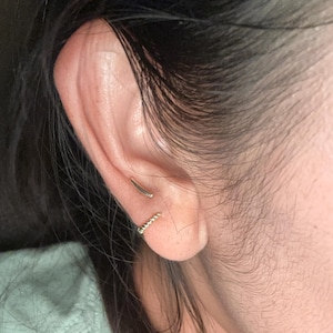 Onyx Ring, Open Ring, Gold Band Ring, Stacking Ring, Stackable Ring ...