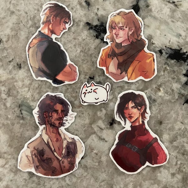 Resident Evil 4 Leon Kennedy Sticker Pack - Etsy