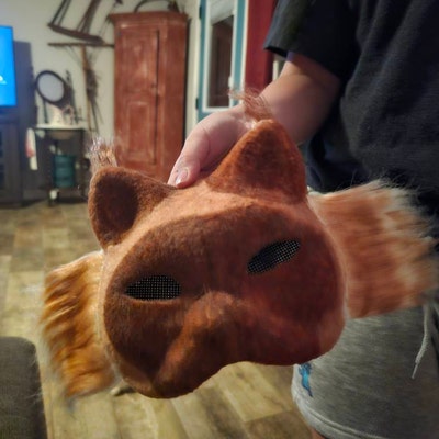 Funny Balaclava Hat Goat Kozachka Ram Lamb Devil / Warm Winter Hat ...