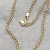 Solid 14K Heavy Solid Link Wheat Chain, ITALY 14K Solid Link Wheat ...